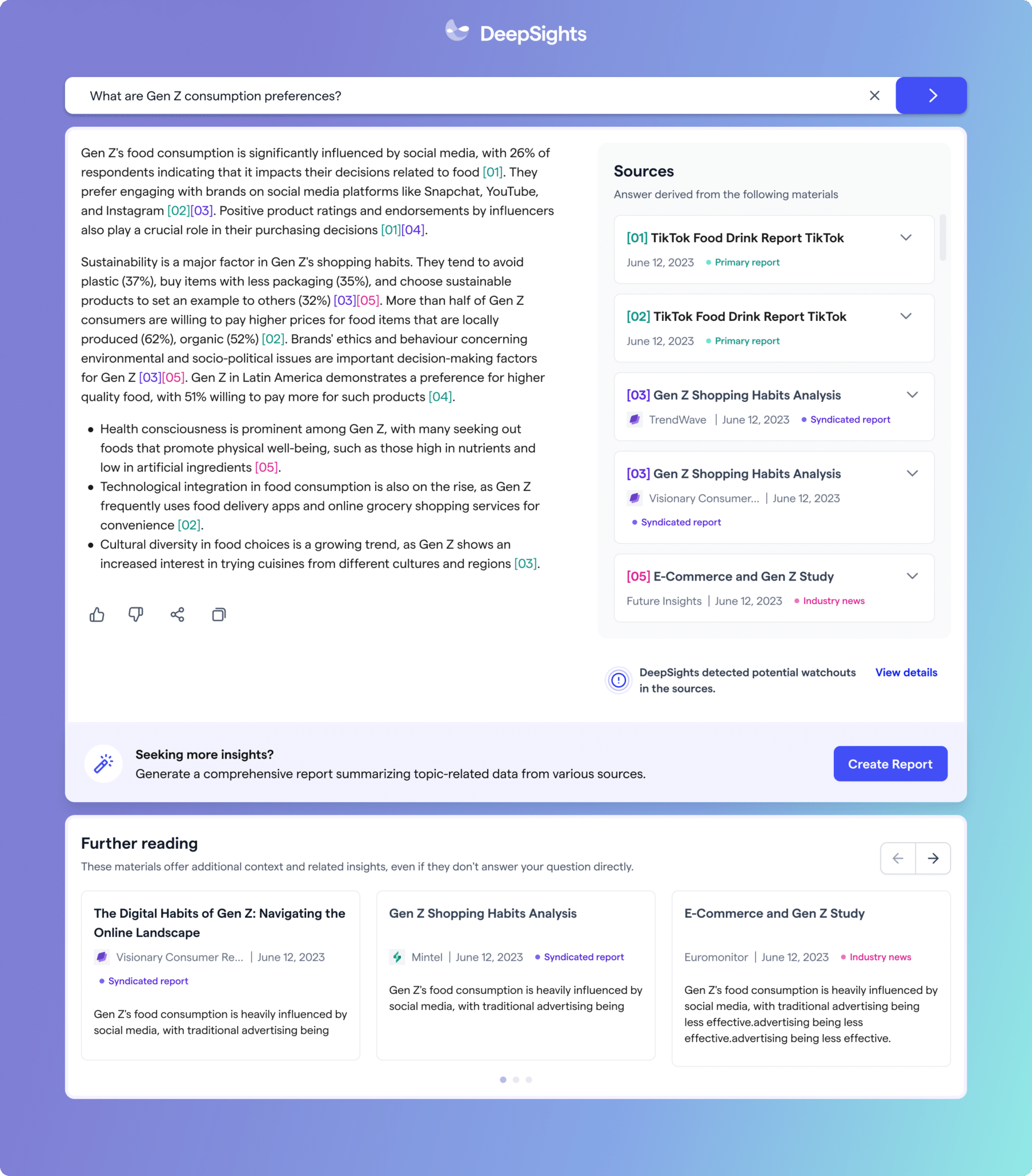 Supercharge your market insights with DeepSights™: Introducing AI ...
