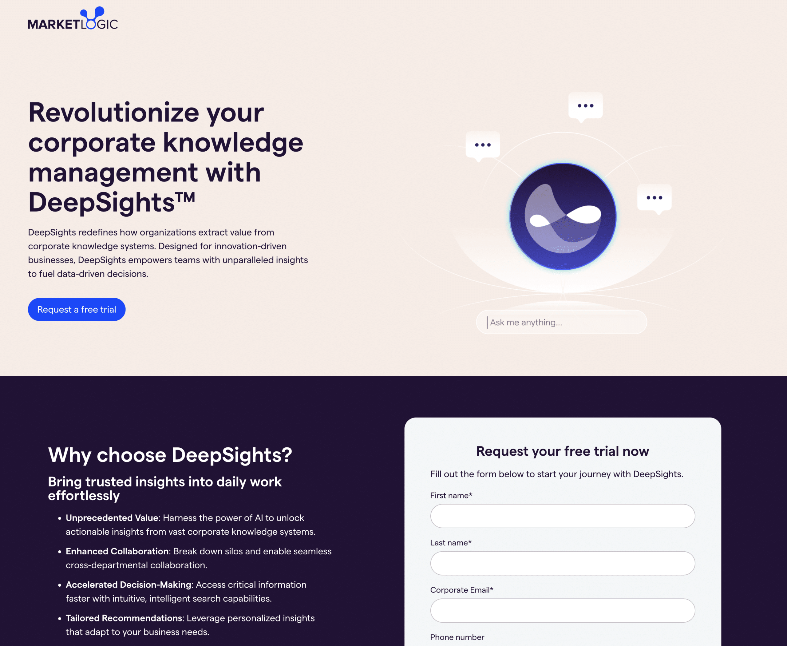 Free Trial: Revolutionize Knowledge Management with DeepSights | Market ...